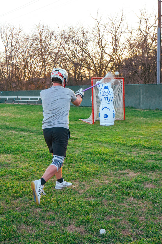Elevate Inflatable Lacrosse Goalie Defender Dummy | New Goal Target ...