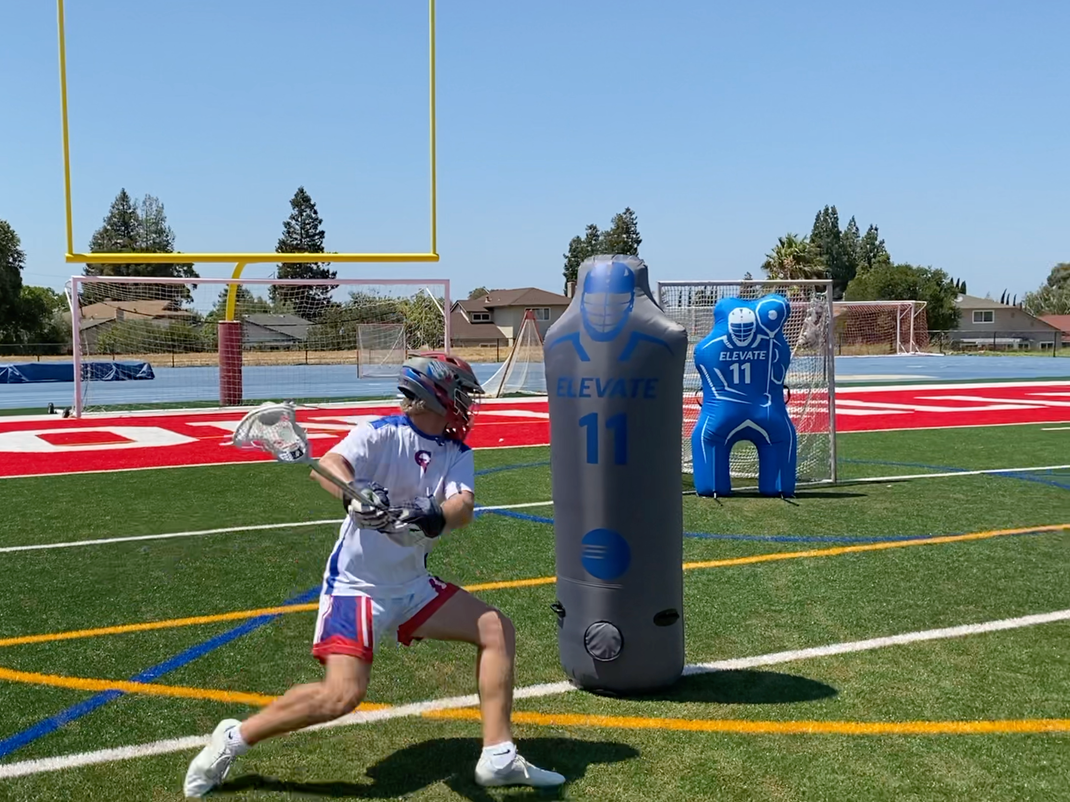Elevate Inflatable Lacrosse Defender Dummy | 11th Man blow Up – Elevate ...